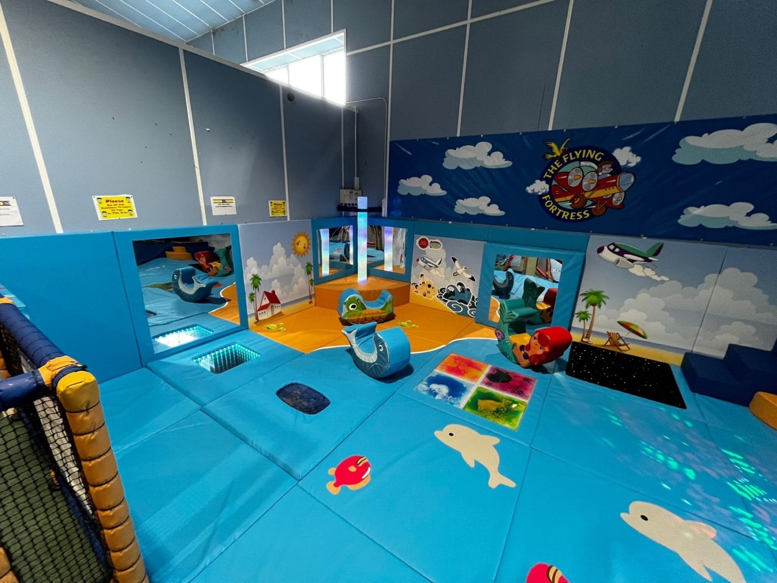 Flying Fortress – Amusement center in Ford, England